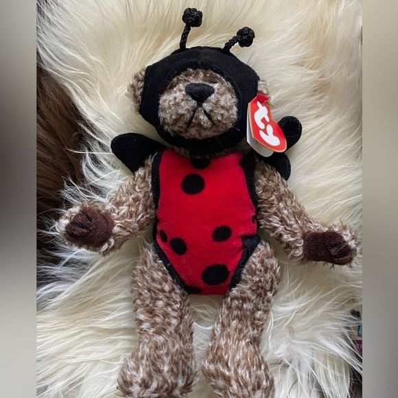 Ty | Toys | Ty The Attic Collection Bugsby Ladybug Bear | Poshmark